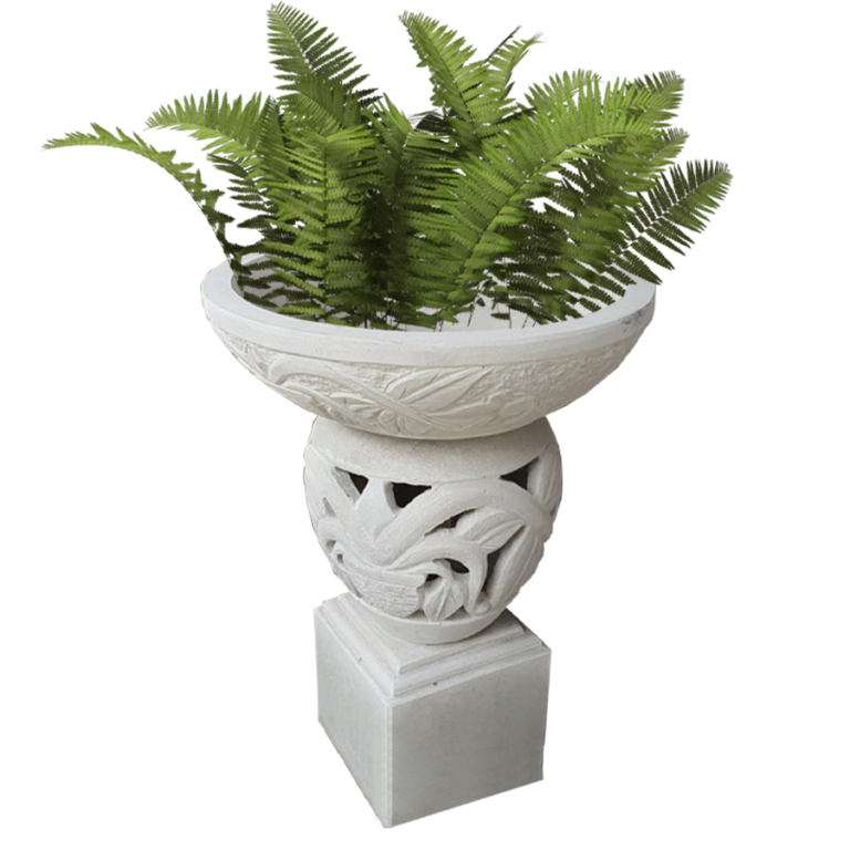 Pot Bunga Teraso Tipe Bali (Ukir) - CV Indo Makmur Pratama